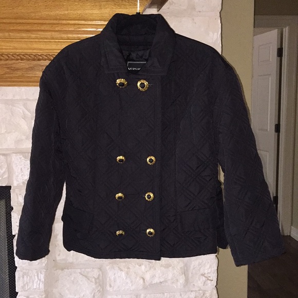 Versace | Jackets & Coats | Authentic Versace Jeans Couture Jacket ...